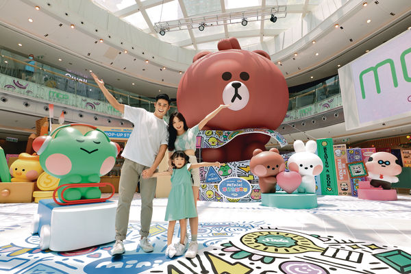 「LINE FRIENDS minini全港首亮相 玩轉出『色』暑假」